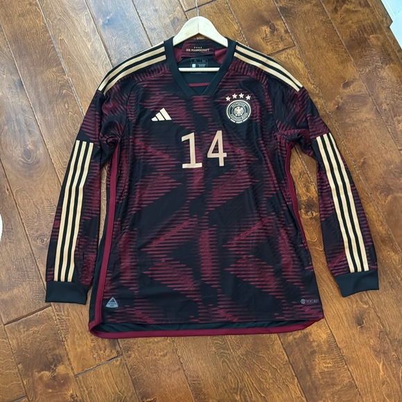 adidas | Shirts | Authentic Germany 222 World Cup Away Jersey Long Sleeve | Poshmark
